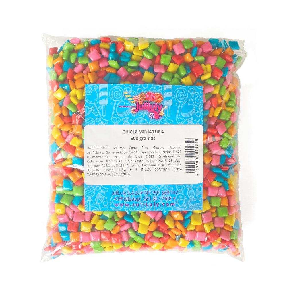 Chicle Miniatura X 500 Gr – Mundo Huevo