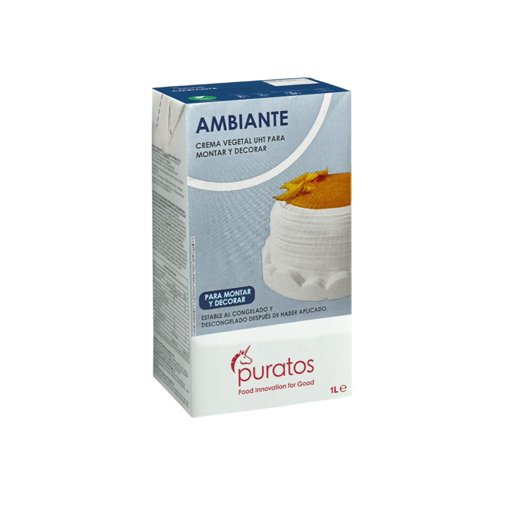 Crema Ambiante Topping x 1 Lt Puratos – Mundo Huevo