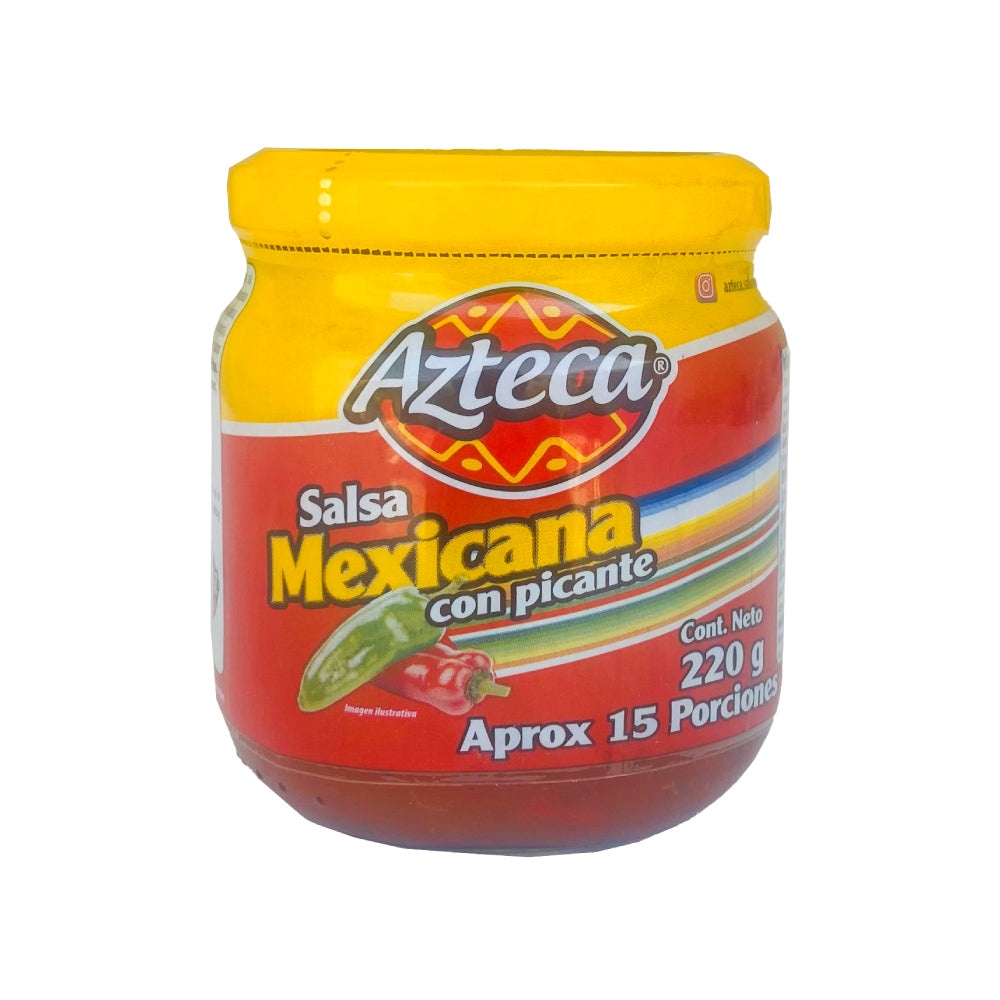 Salsa Mexicana Picante X 220 Gr Azteca – Mundo Huevo