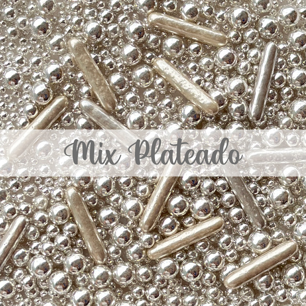 Sprinkles Mix Plateado X 50 Gr Selva Negra – Mundo Huevo