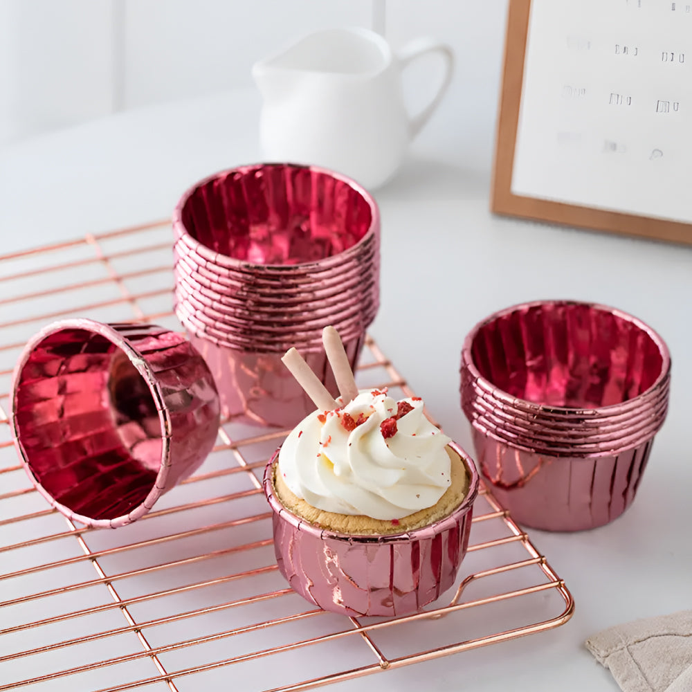 Capacillo Doble Color Oro Rosa N°5 25 Unds. – Mundo Huevo