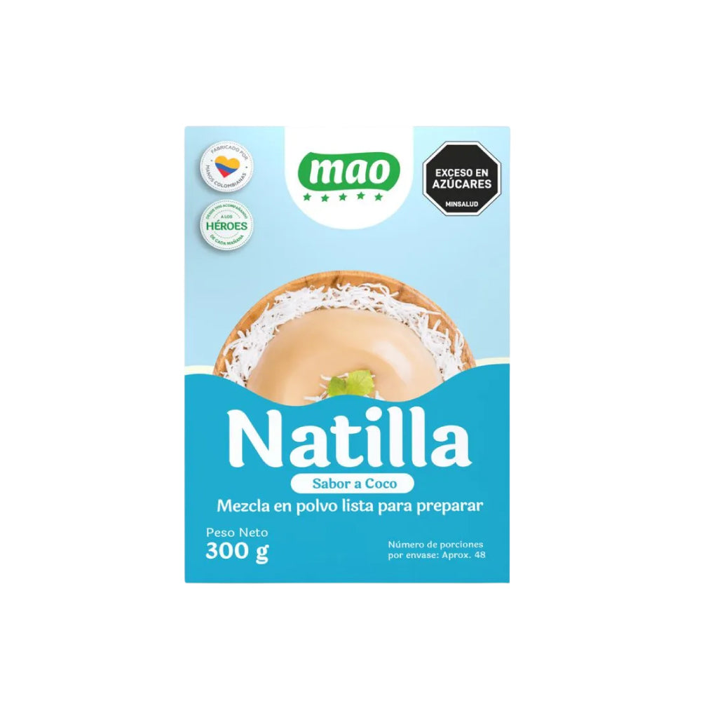 Natilla Coco Mao 300 Gr – Mundo Huevo