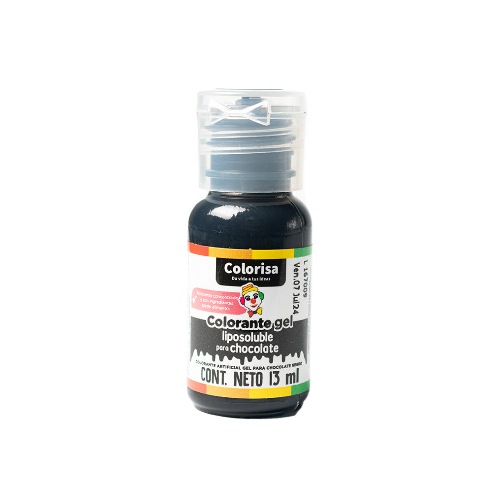 Colorante Negro para Chocolate x 13 Ml Colorisa – Mundo Huevo