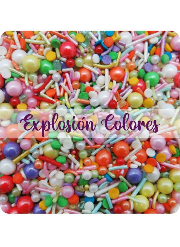 Sprinkles Explosión de Colores x 45 Gr Selva Negra – Mundo Huevo