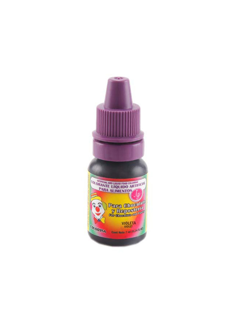 Colorante Líquido Violeta x 7 Ml Colorisa – Mundo Huevo
