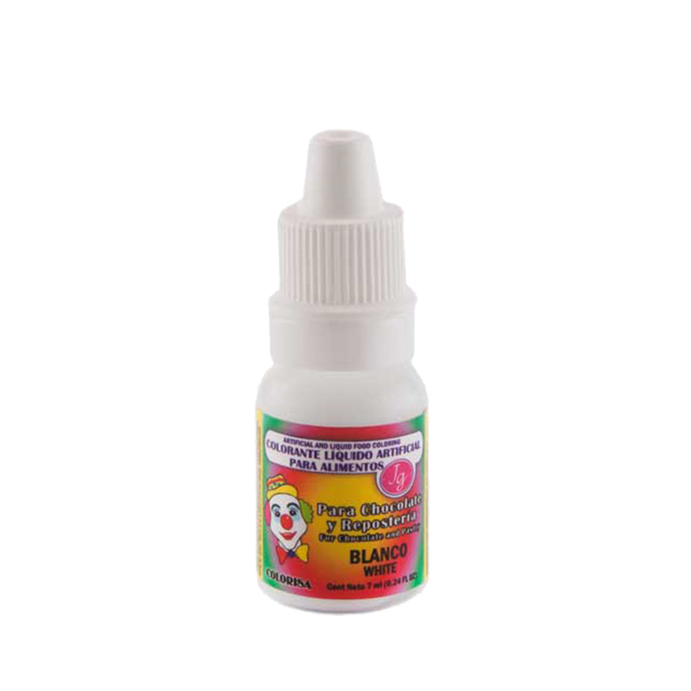 Colorante Líquido Blanco x 7 Ml Colorisa – Mundo Huevo