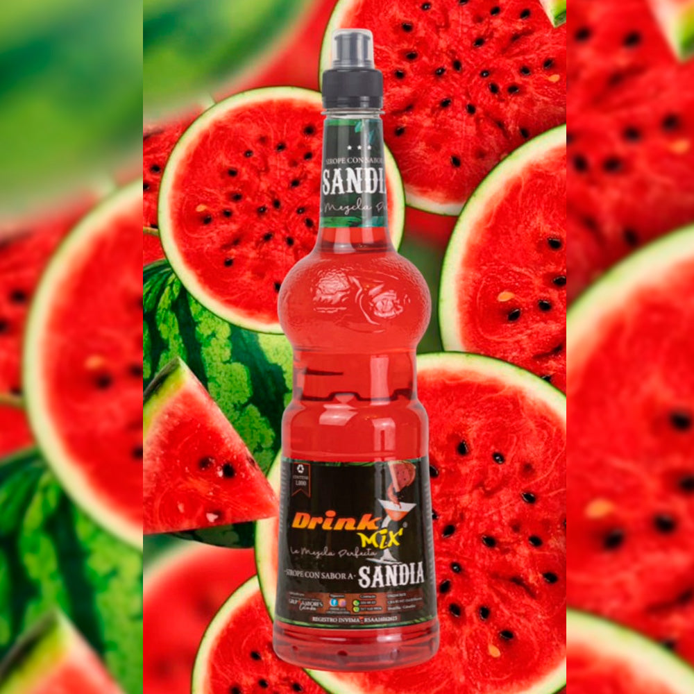 Sirope Saborizante Sandía 1 Lt Drink Mix – Mundo Huevo